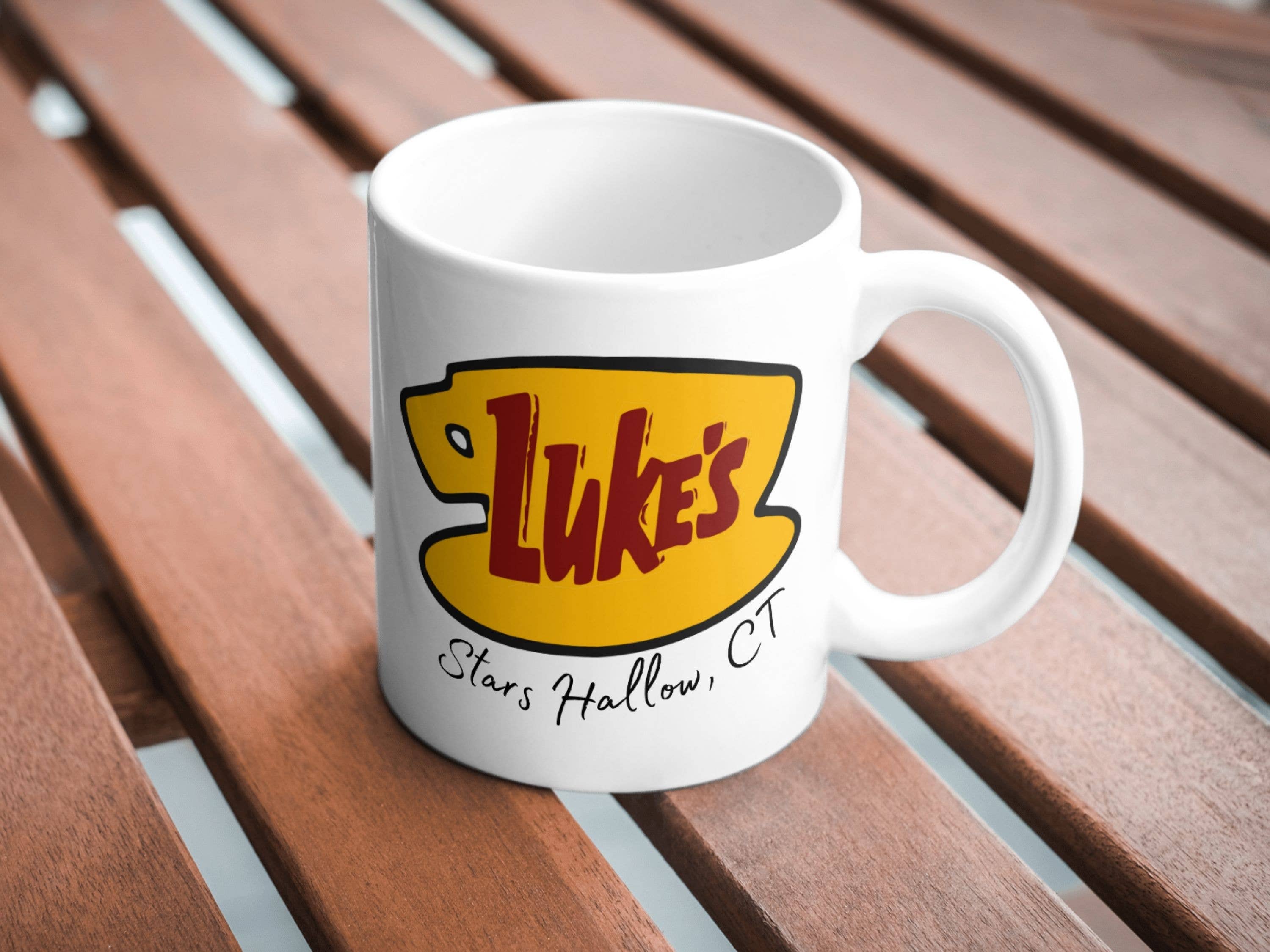 The Corner Shop - Gilmore Girls - Luke's 15oz Mug – The Educated Otter