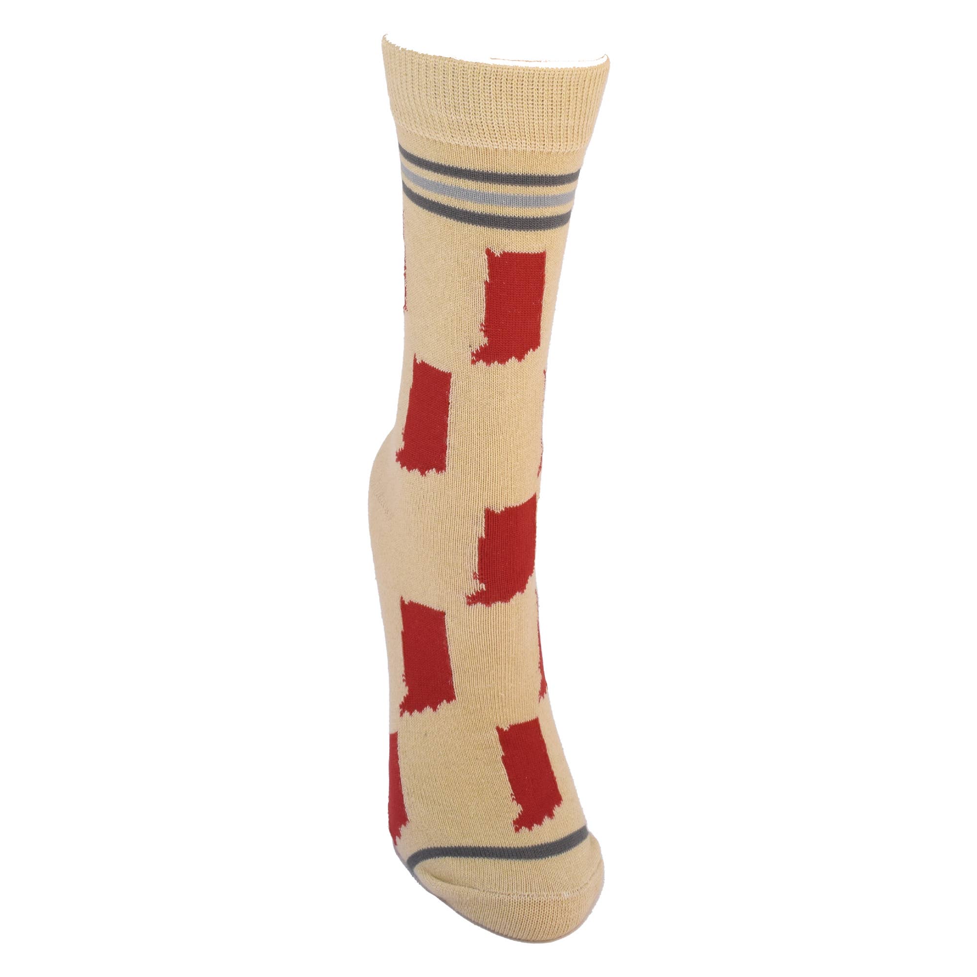 Buy Socks You All - Indiana State Crimson and Cream Women's Socks – The ...